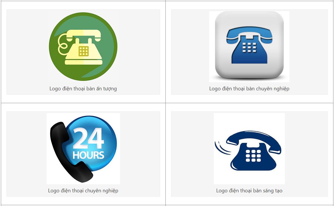 268++ Mẫu thiết kế logo Điện thoại đẹp, độc đáo (cập nhật 2024)