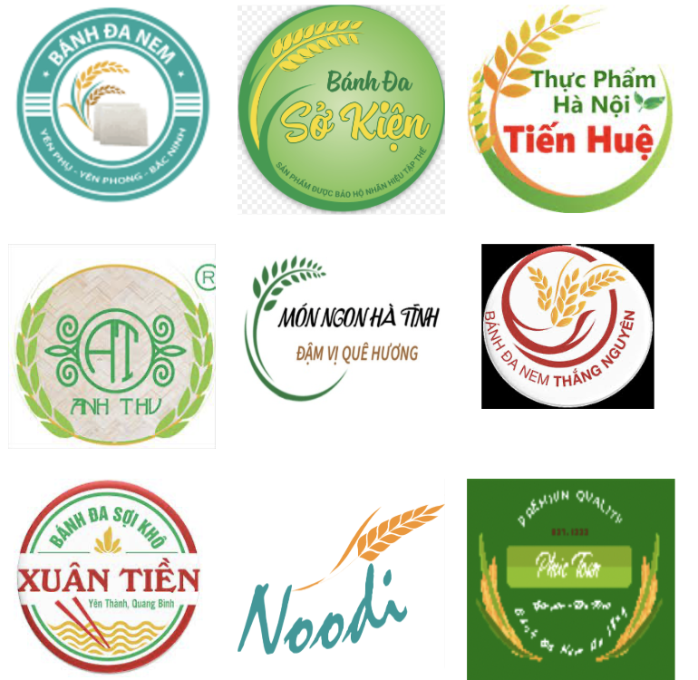 168++ Mẫu thiết kế logo bánh đa cực đẹp (cập nhật 2024)